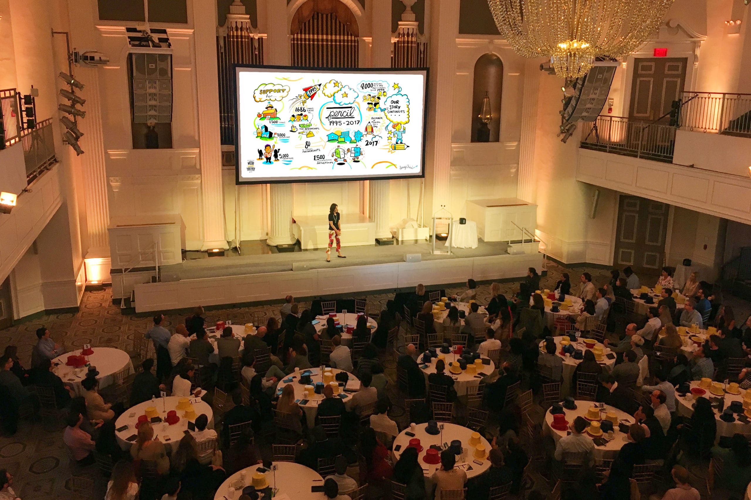 Case Study: Non-Profit Gala Illustrated Storytelling